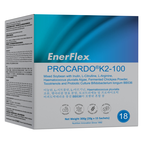 EnerFlex PROCARDO K2-100 is powered by Vitamin K2, Nitric Oxide Booster ...